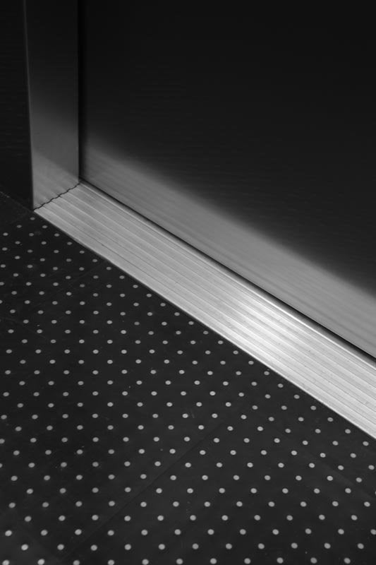 Black Smooth Stainless Steel Metal Studded Floor Tile – Classic Tile Inc.